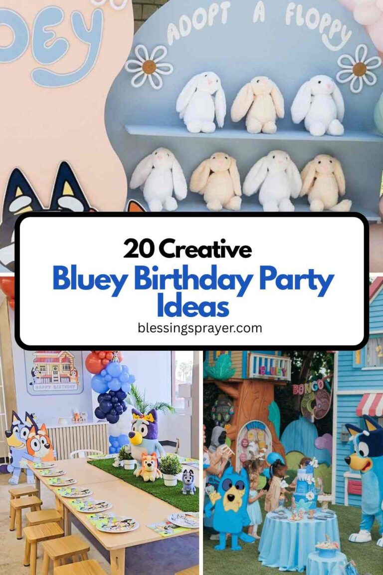 20 Creative Bluey Birthday Party Ideas - † ️️ Daily Blessings Prayer ️