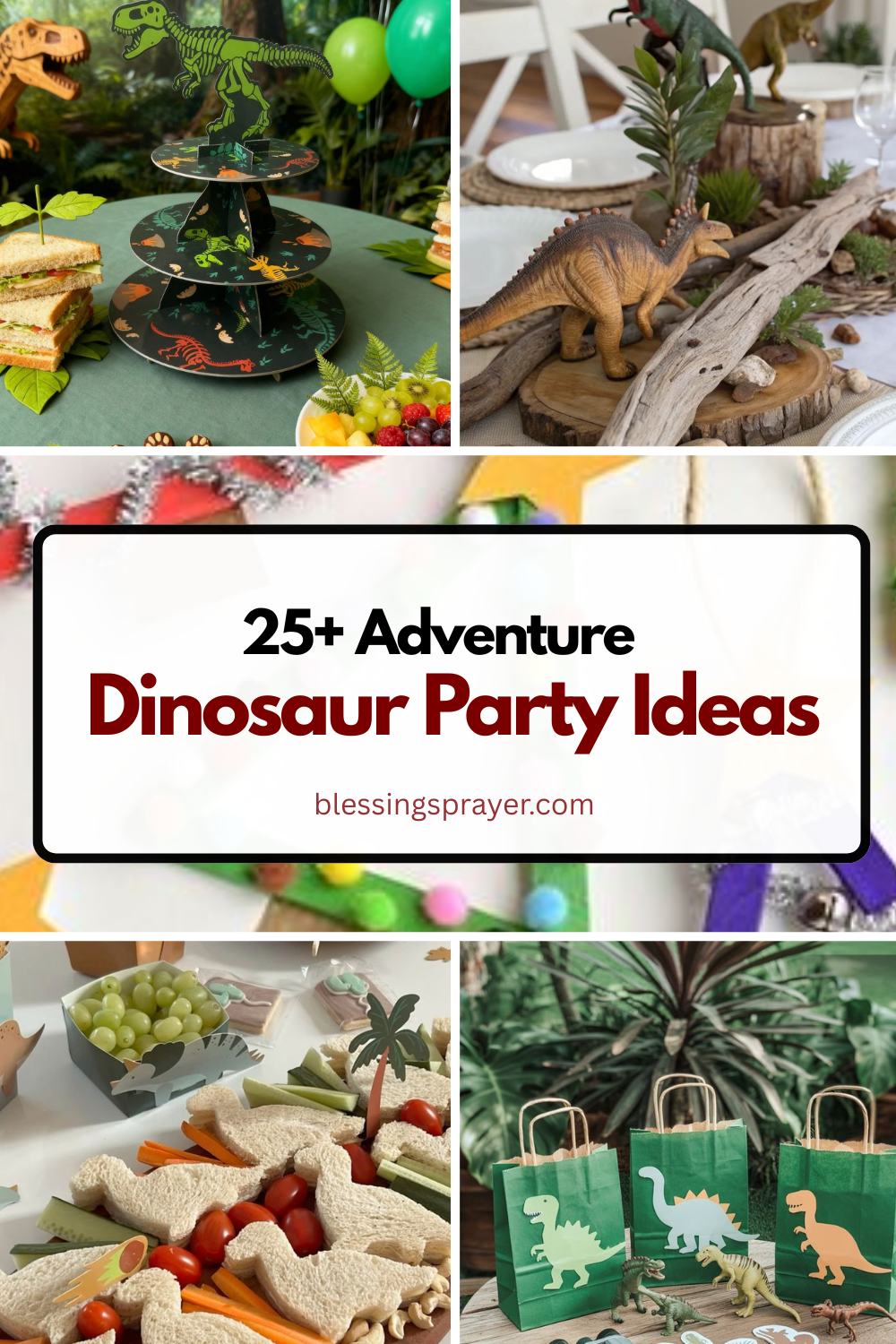25+ Adventure Dinosaur Party Ideas - † ️️ Daily Blessings Prayer ️