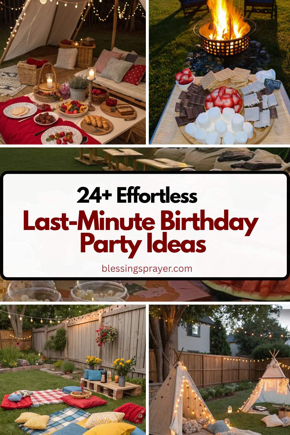 24+ Effortless Last-Minute Birthday Party Ideas - † ️️ Daily Blessings ...