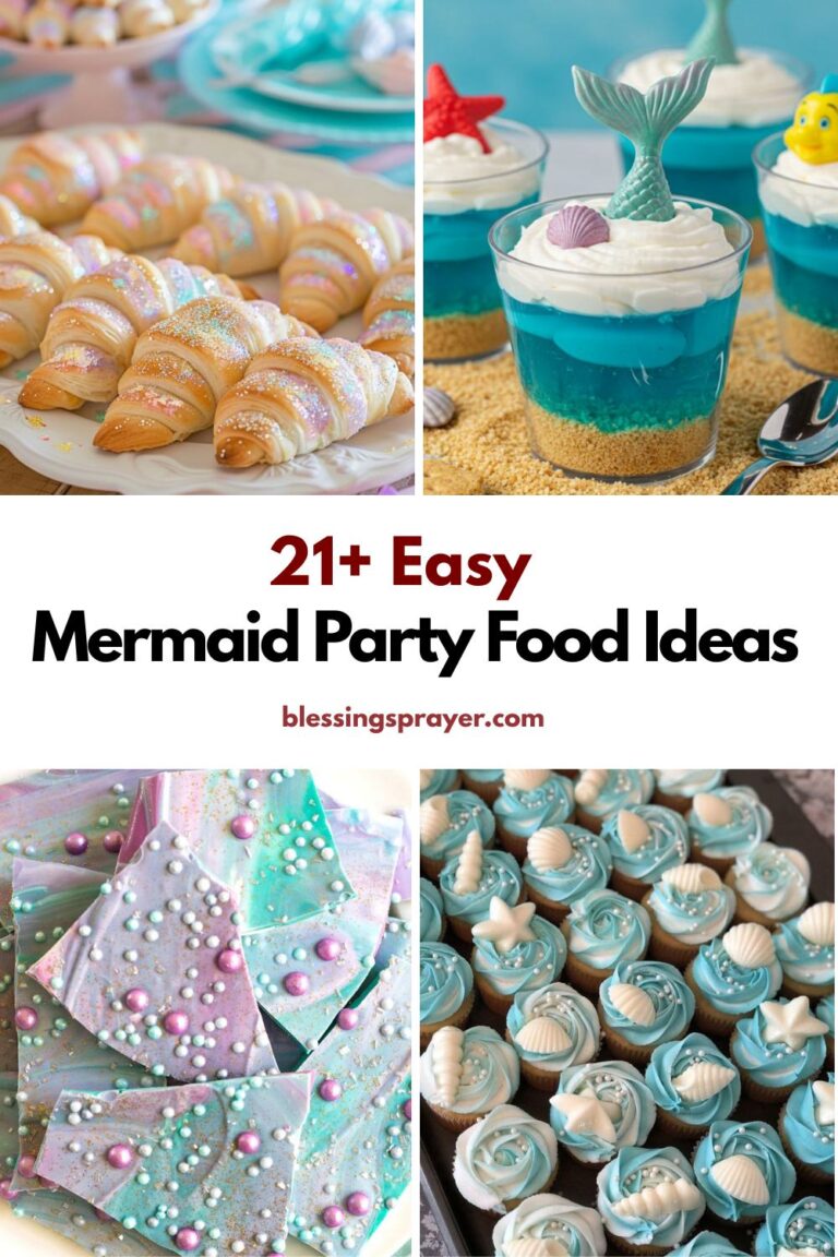 21+ Easy Mermaid Party Food Ideas - † ️️ Daily Blessings Prayer ️