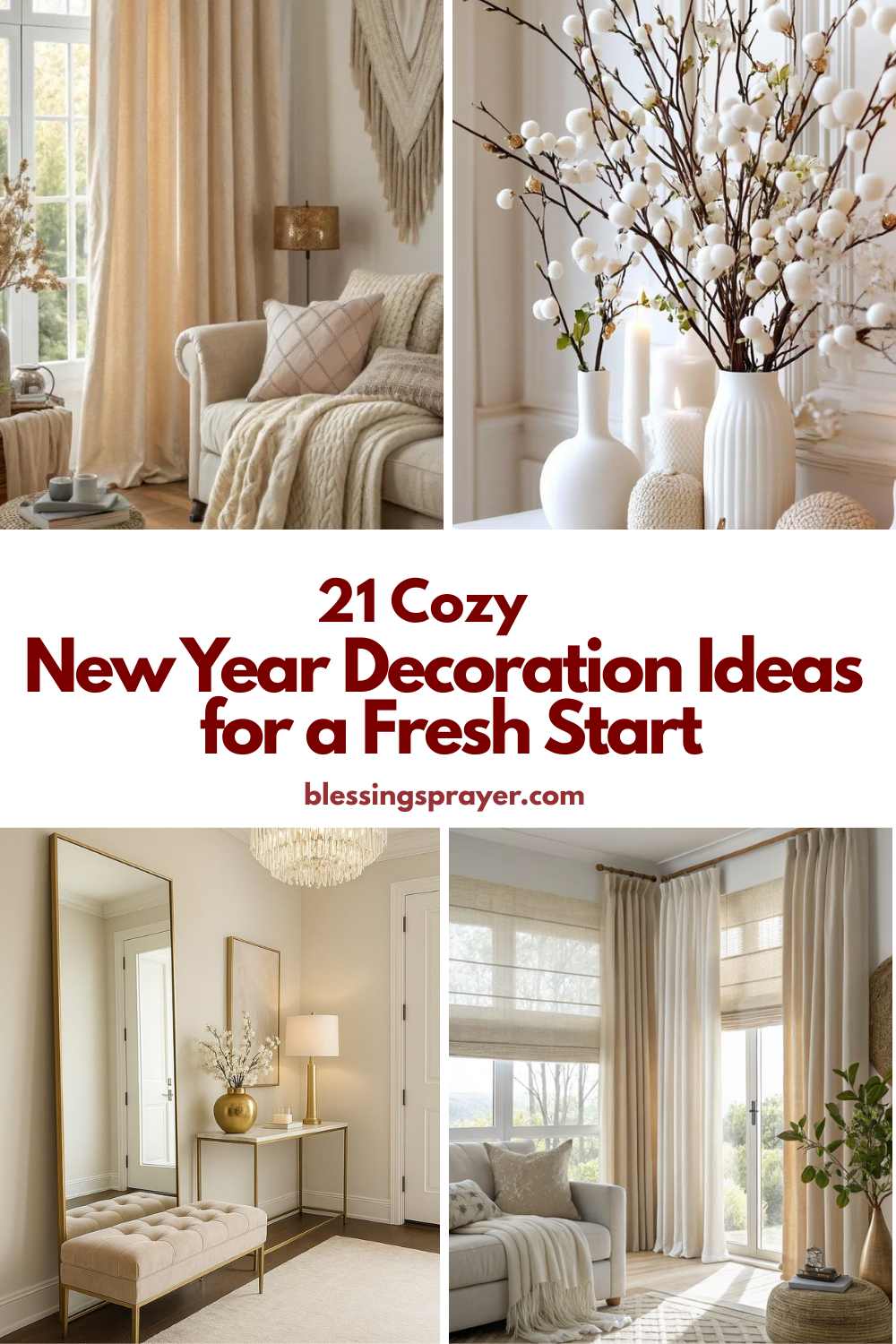 21 Cozy New Year Decoration Ideas for a Fresh Start - † ️️ Daily ...