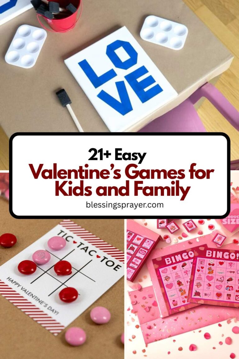 21+ Easy Valentine’s Games for Kids and Family - † ️️ Daily Blessings ...