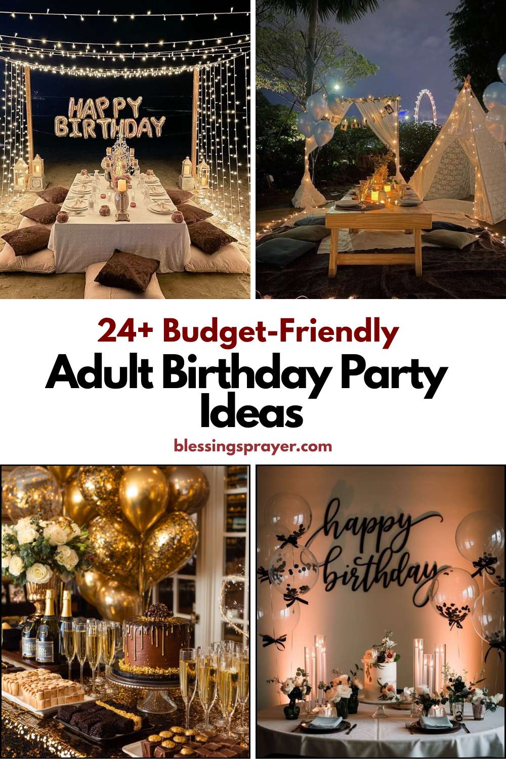24+ Budget-Friendly Adult Birthday Party Ideas - † ️️ Daily Blessings ...