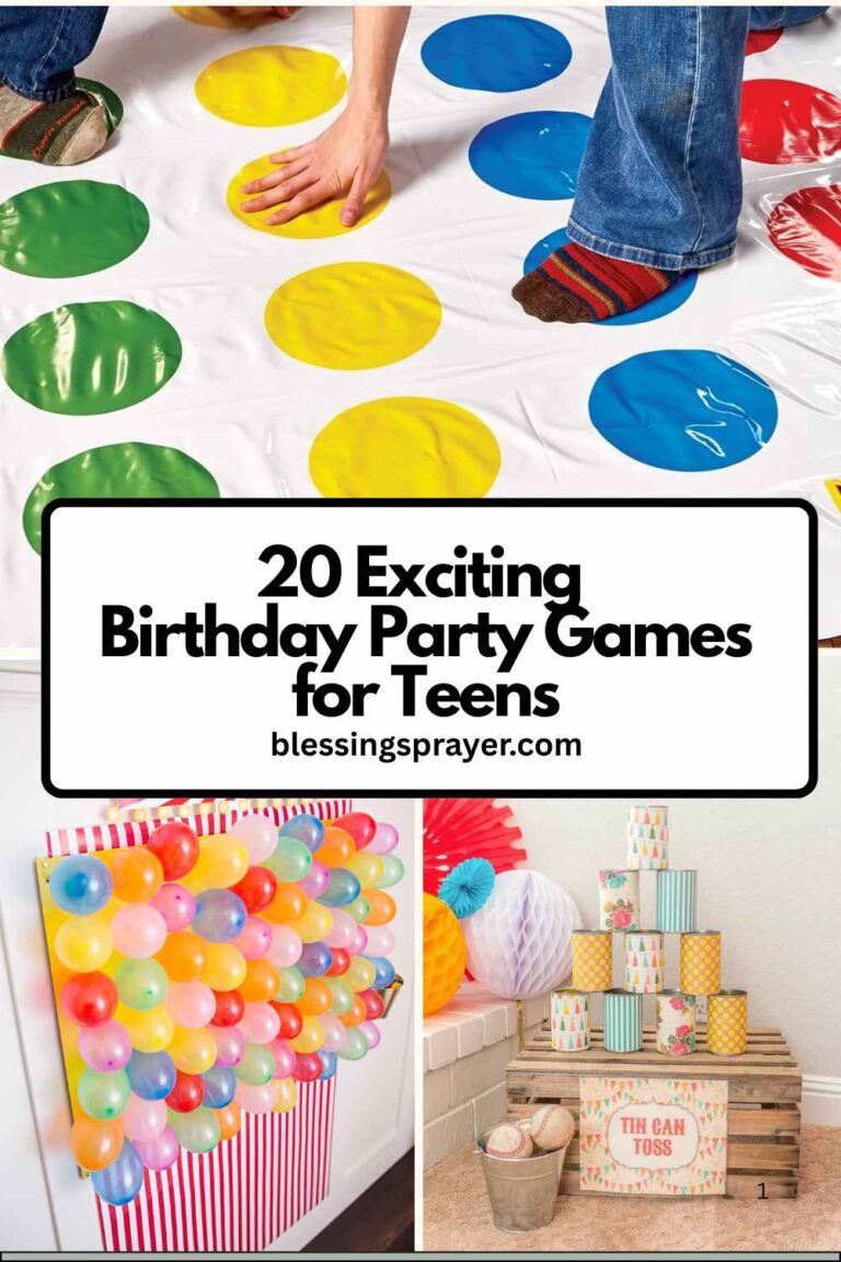 20 Exciting Birthday Party Games for Teens - † ️️ Daily Blessings Prayer ️
