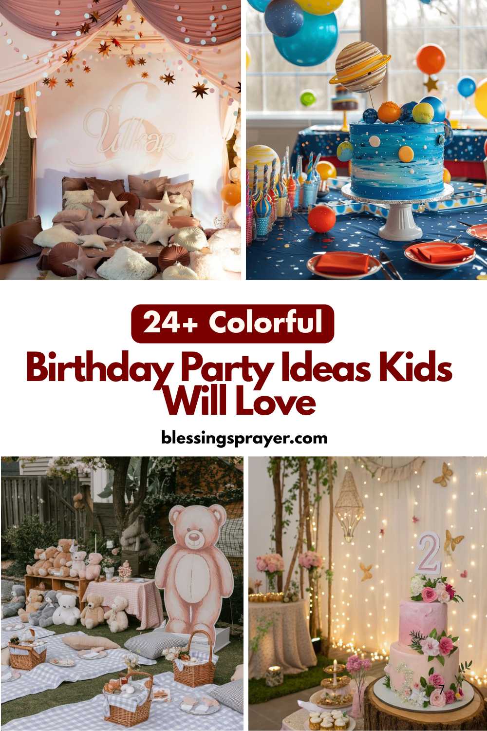 24+ Colorful Birthday Party Ideas Kids Will Love - † ️️ Daily Blessings ...