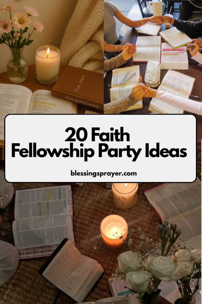 20 Faith Fellowship Party Ideas - † ️️ Daily Blessings Prayer ️