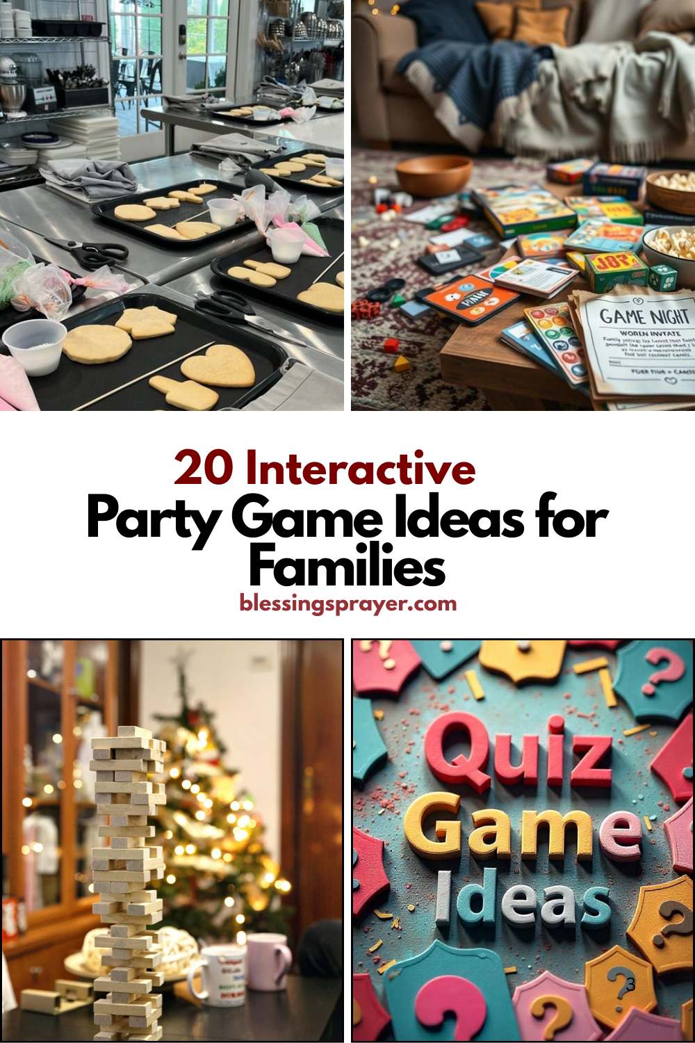 20 Interactive Party Game Ideas for Families - † ️️ Daily Blessings ...