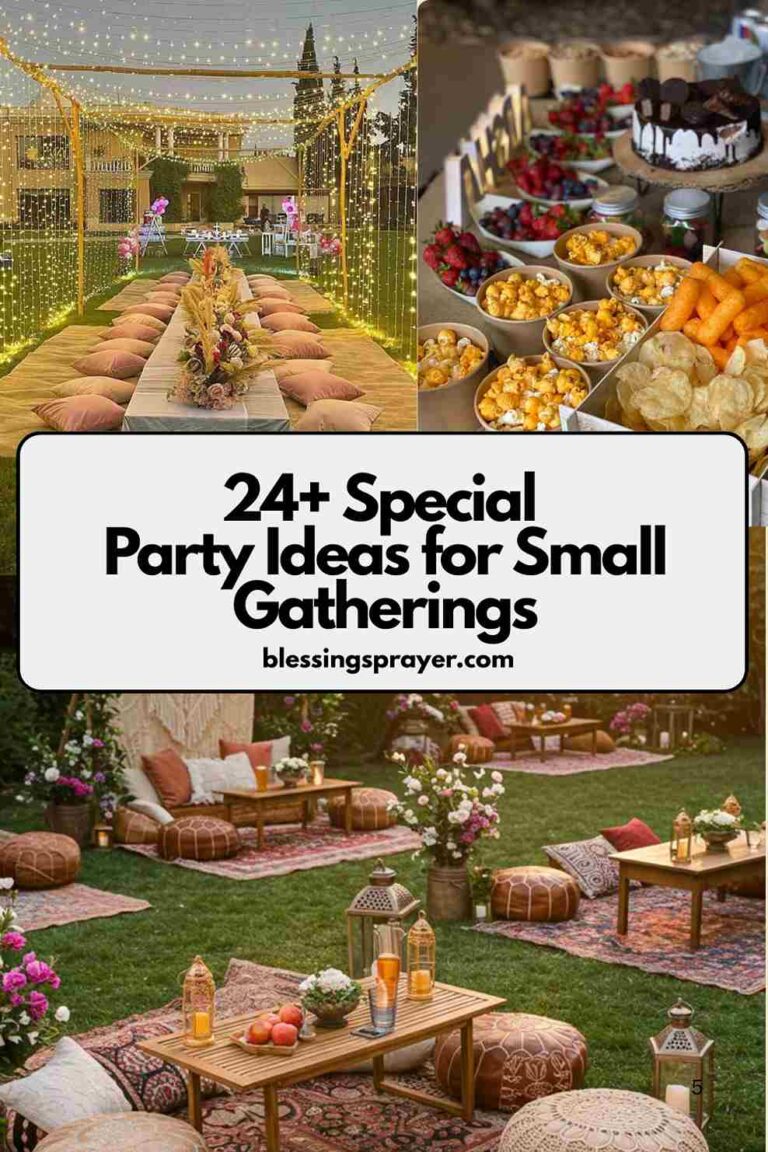 24+ Special Party Ideas for Small Gatherings - † ️️ Daily Blessings ...
