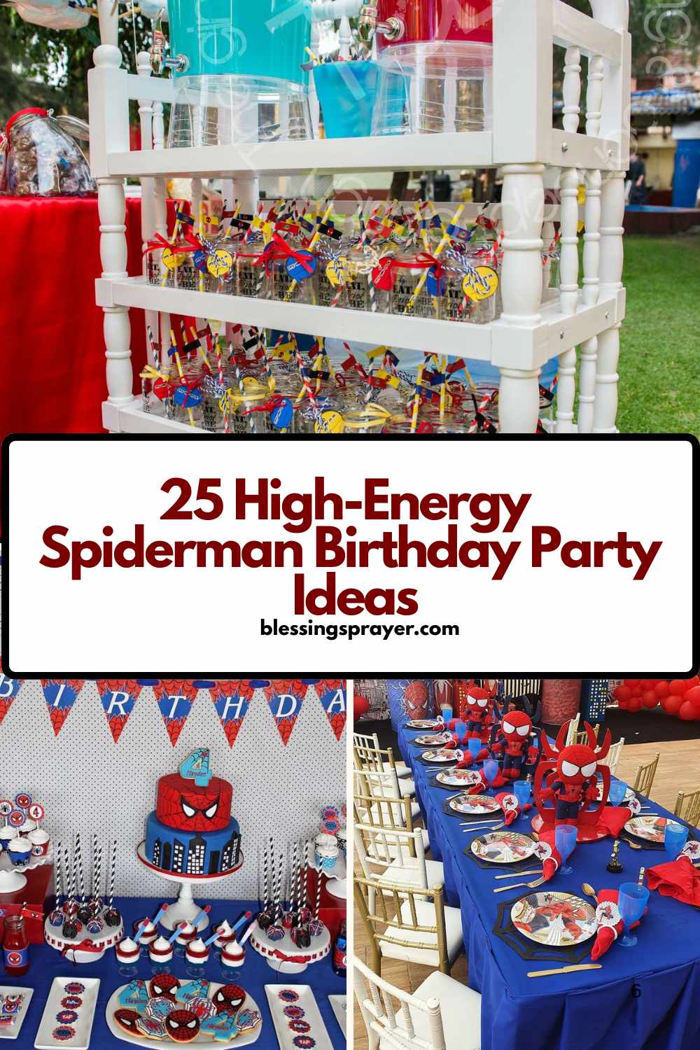 25 High-Energy Spiderman Birthday Party Ideas - † ️️ Daily Blessings ...