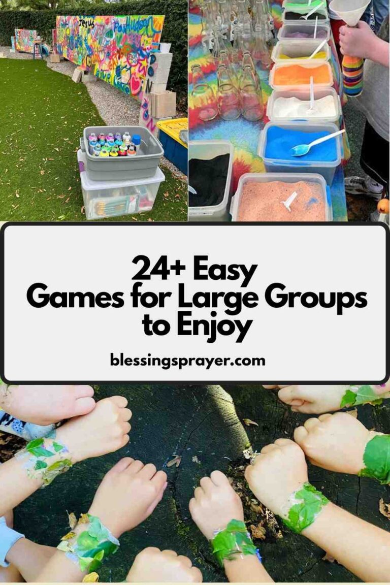 24+ Easy Games for Large Groups to Enjoy - † ️️ Daily Blessings Prayer ️
