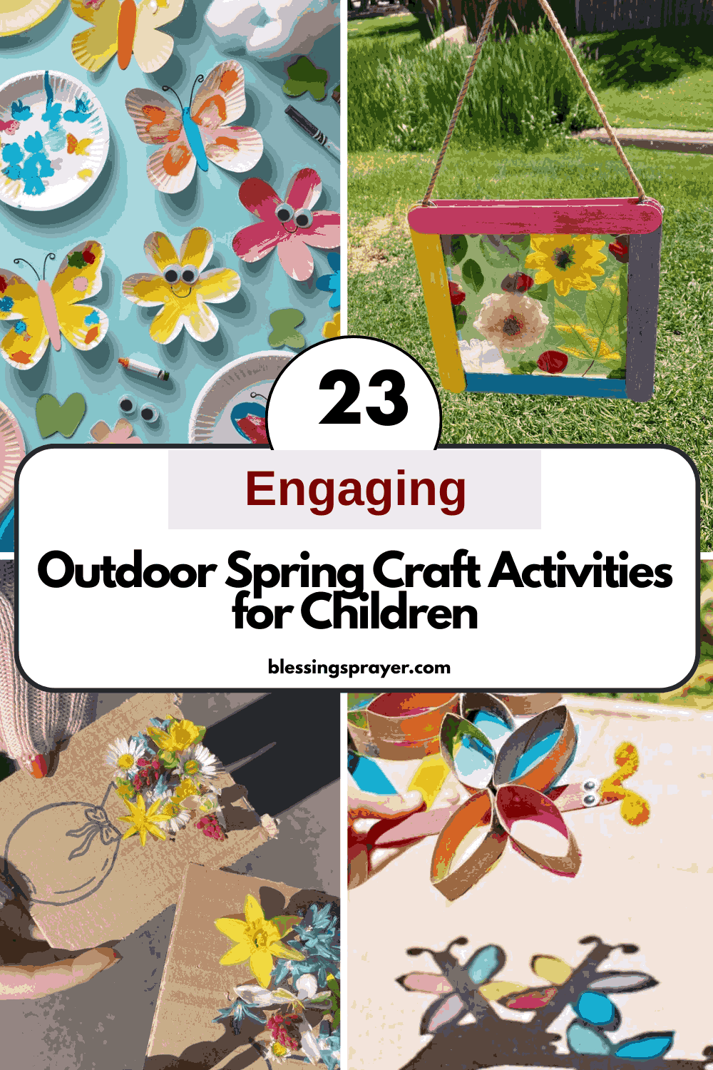 23 Engaging Outdoor Spring Craft Activities for Children - † ️️ Daily ...
