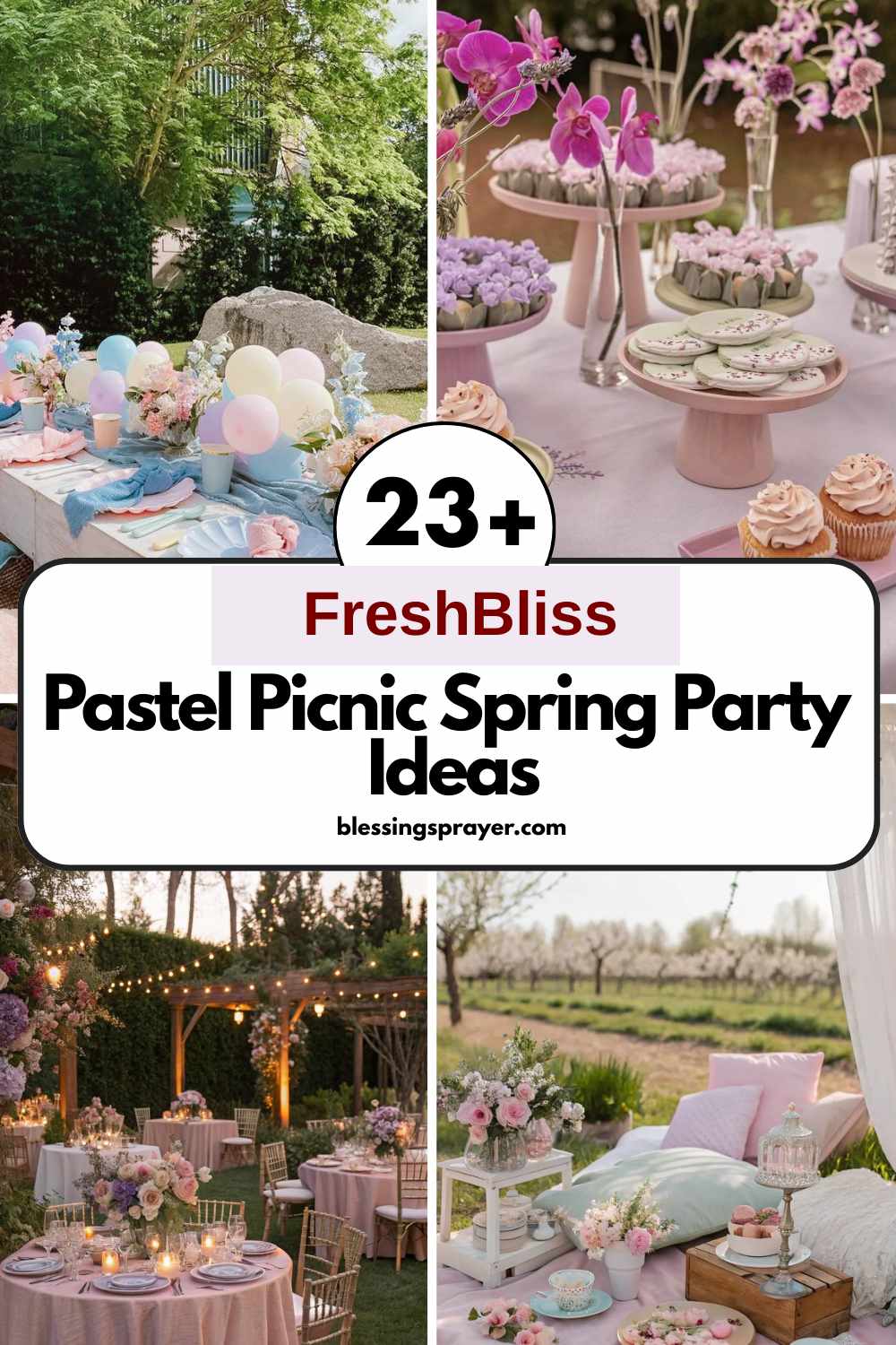 23+ FreshBliss Pastel Picnic Spring Party Ideas - † ️️ Daily Blessings ...