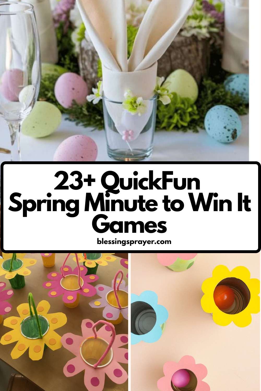 23+ QuickFun Spring Minute to Win It Games - † ️️ Daily Blessings Prayer ️
