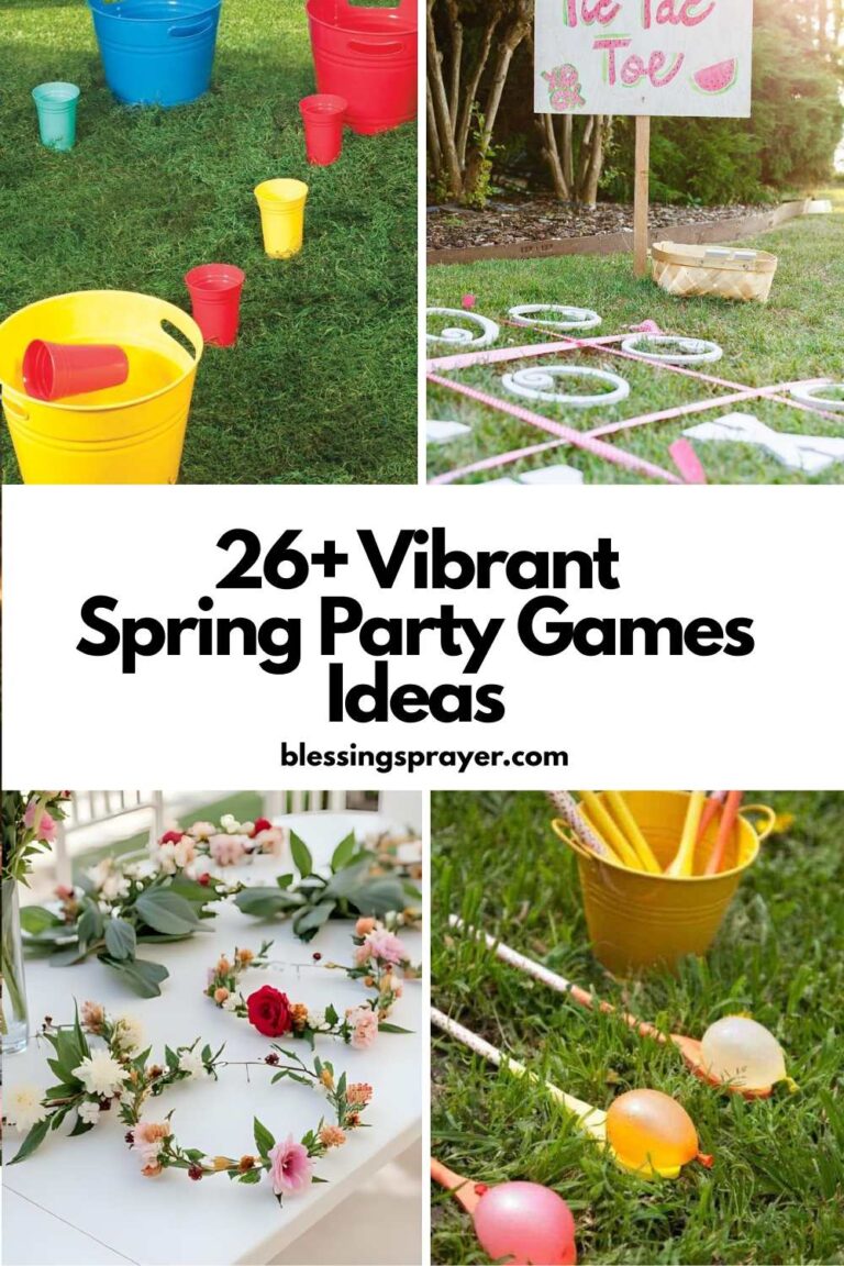 26+ Vibrant Spring Party Games Ideas - † ️️ Daily Blessings Prayer ️