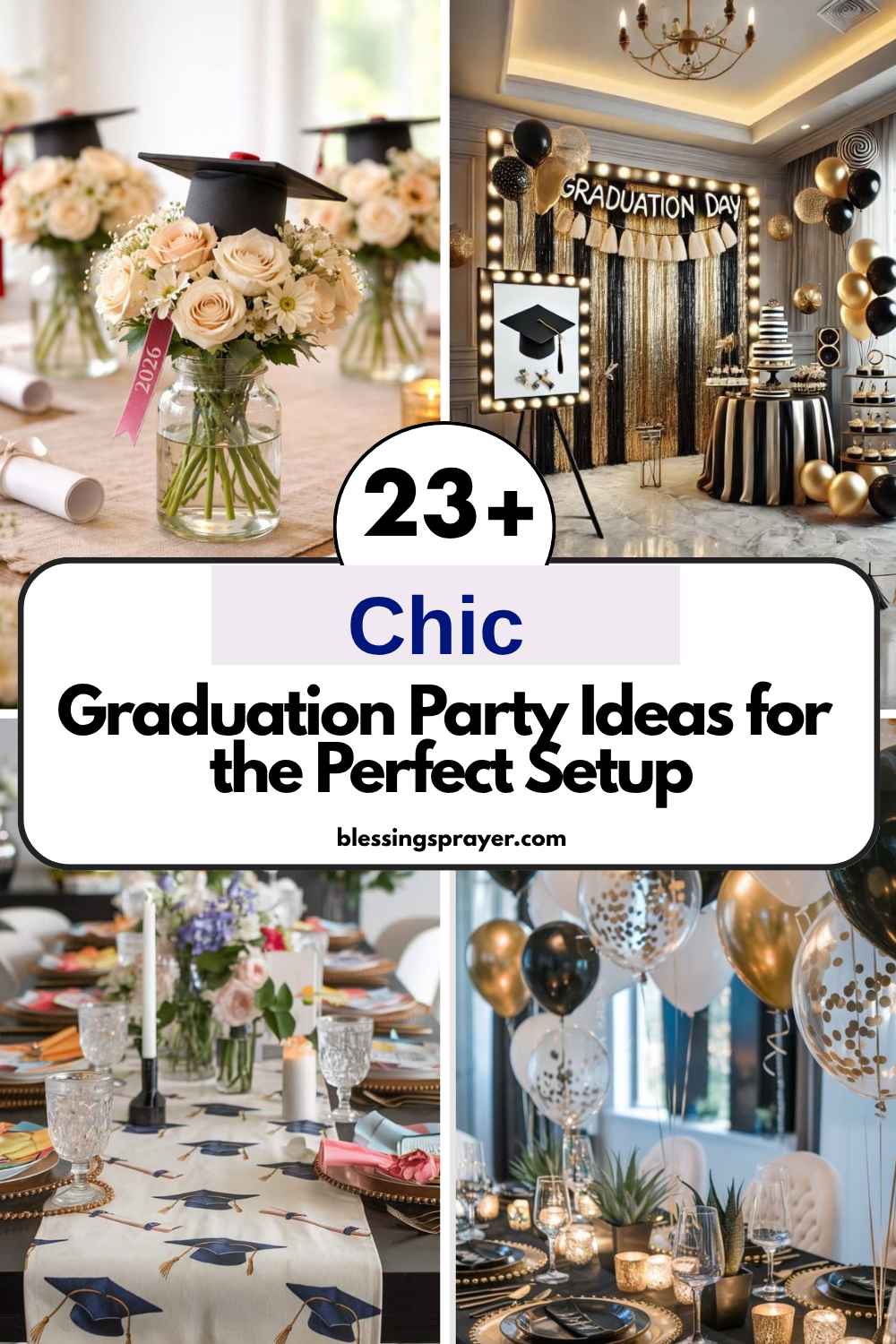 23+ Chic Graduation Party Ideas for the Perfect Setup - † ️️ Daily ...