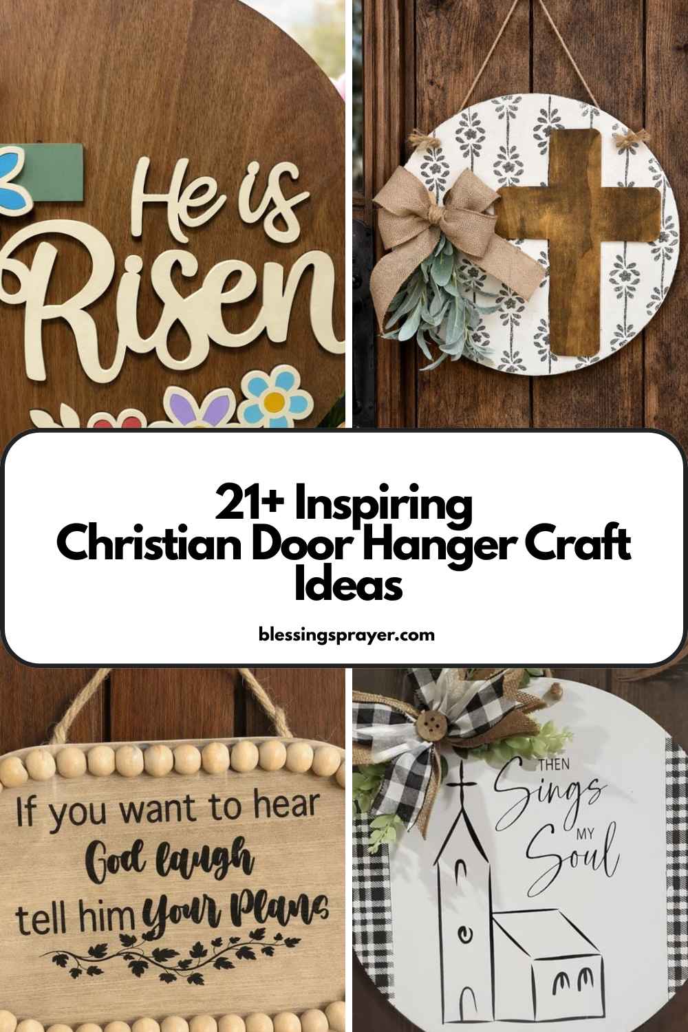 21+ Inspiring Christian Door Hanger Craft Ideas - † ️️ Daily Blessings ...