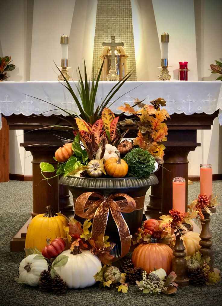 25 Inspiring Fall Church Decor Ideas for Worship and Fellowship - † ️️ ...